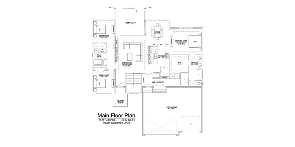 16304 Goodman Floor Plans - Accurate Development