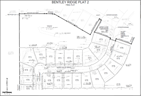 Bentley Ridge Plat 2 Map - Accurate Development