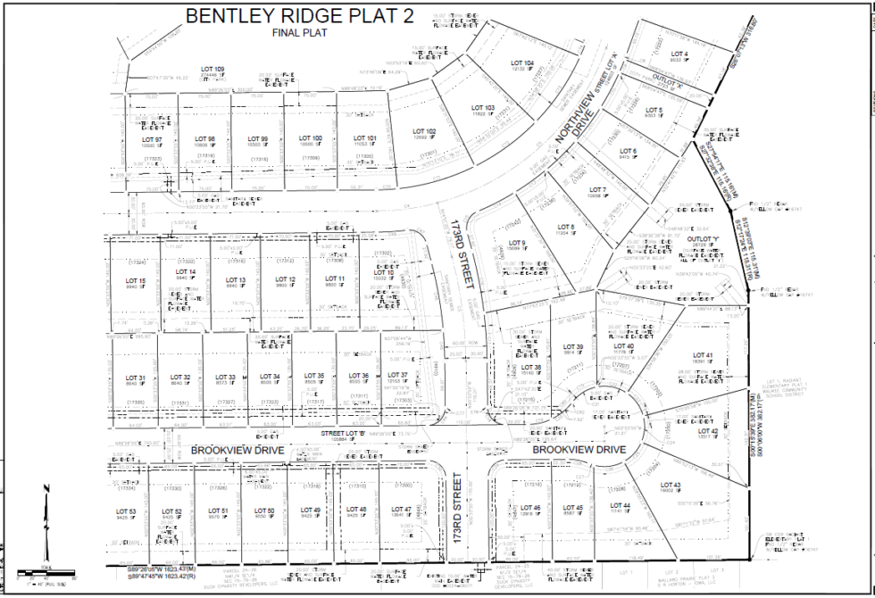 Bentley Ridge Plat 2 Map - Accurate Development